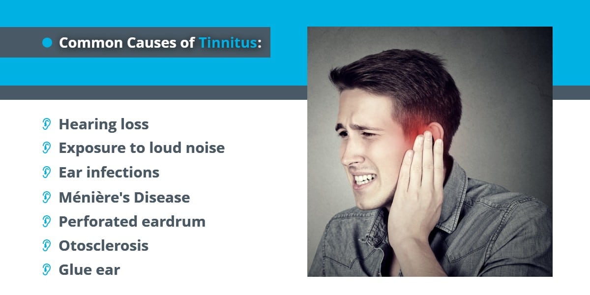 Causes Of Tinnitus Hearing Clinic Echo Audiology